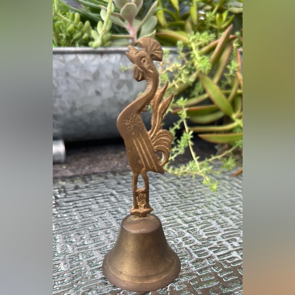 Accents | Brass Asian Pheonix Bird Bell | Poshmark